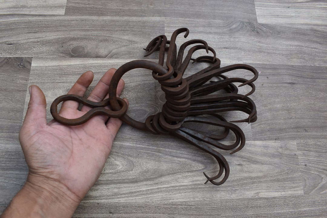 Blacksmith Handforged Iron Well Bucket Fetching Searching 11 - Etsy