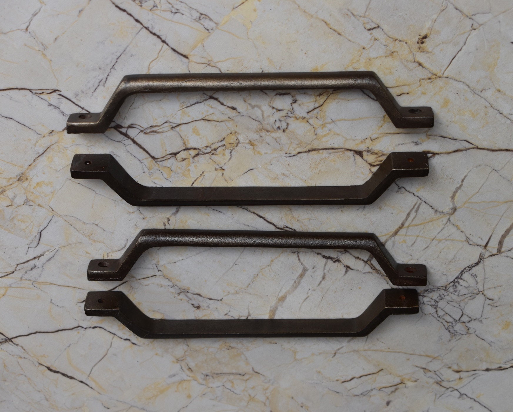 Rustic Vintage Cast Iron Barn Door Handle Cabinet Gate Handle | Etsy