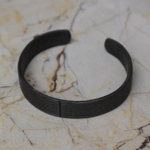 Rare Damascus Bracelet Hand Forged Damasteel Bracelets Men Women Cuff ...