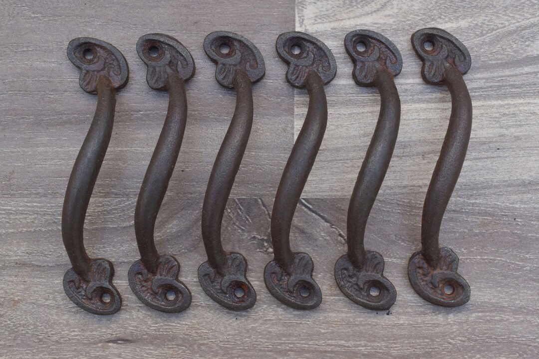 Iron Cast Door Pull, Cast Door Handle, Cast Door Hardware, Wrought Iron ...