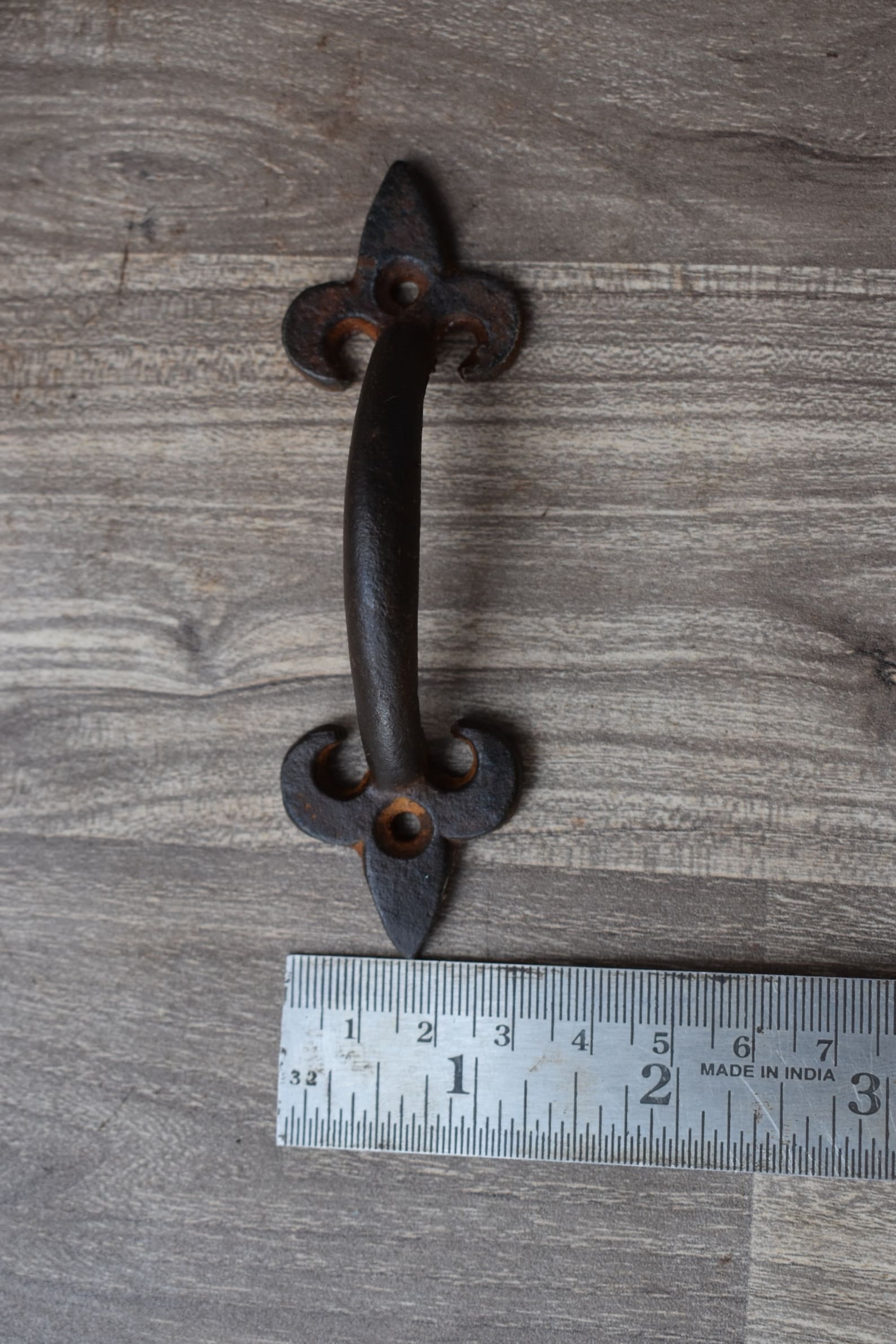 Cast Iron Victorian Door Pull Handle Barn Door Cabinet Gate | Etsy