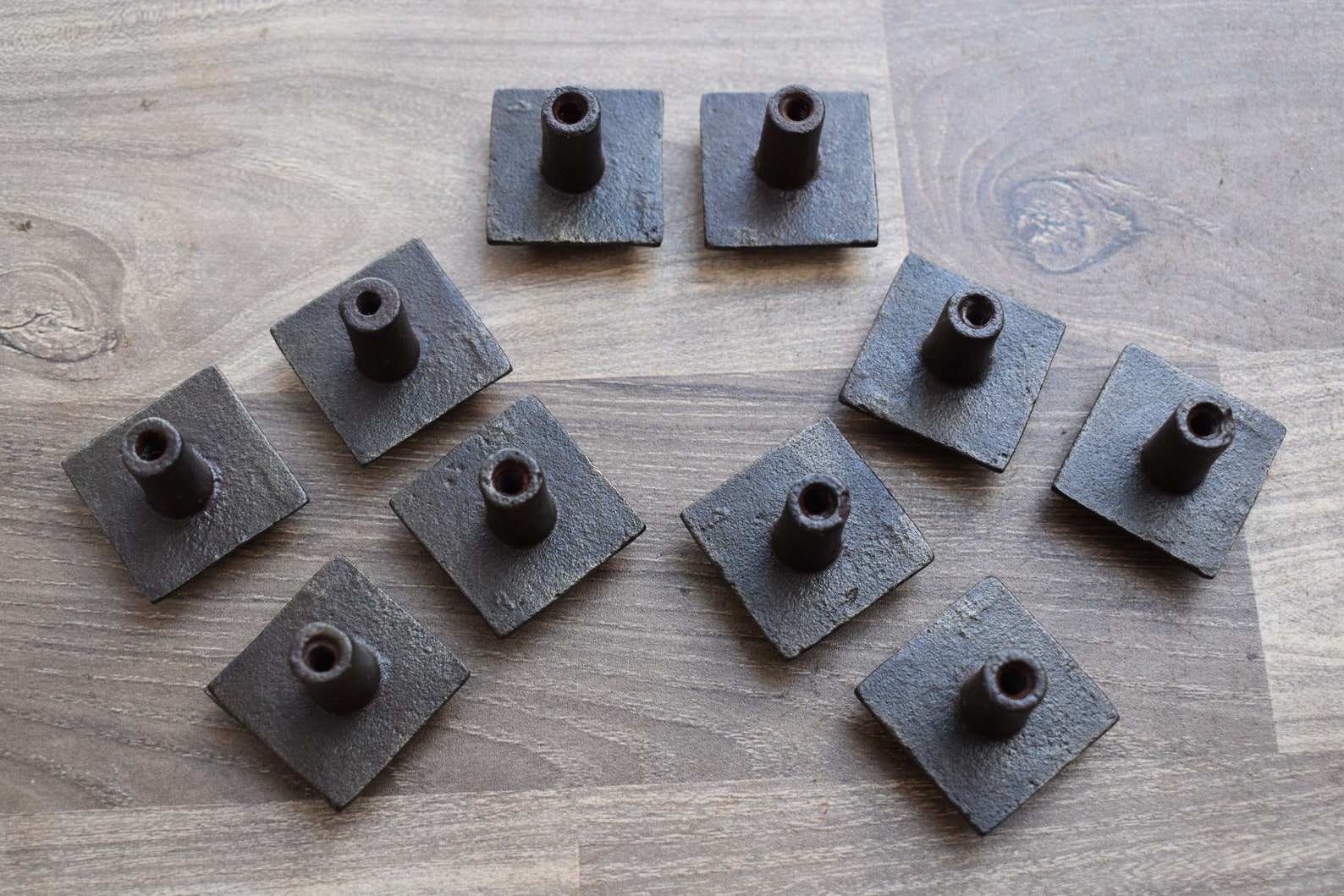 Vintage Victorian Cast Iron Knobs Cabinet Drawer Door Handle Pull ...