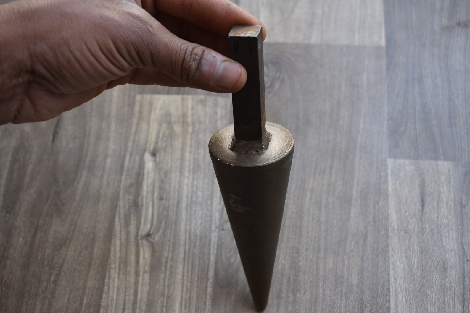 Vintage Gunsmith Blacksmith Tinsmith Hardy Cone Handmade Iron Anvil 36. ...