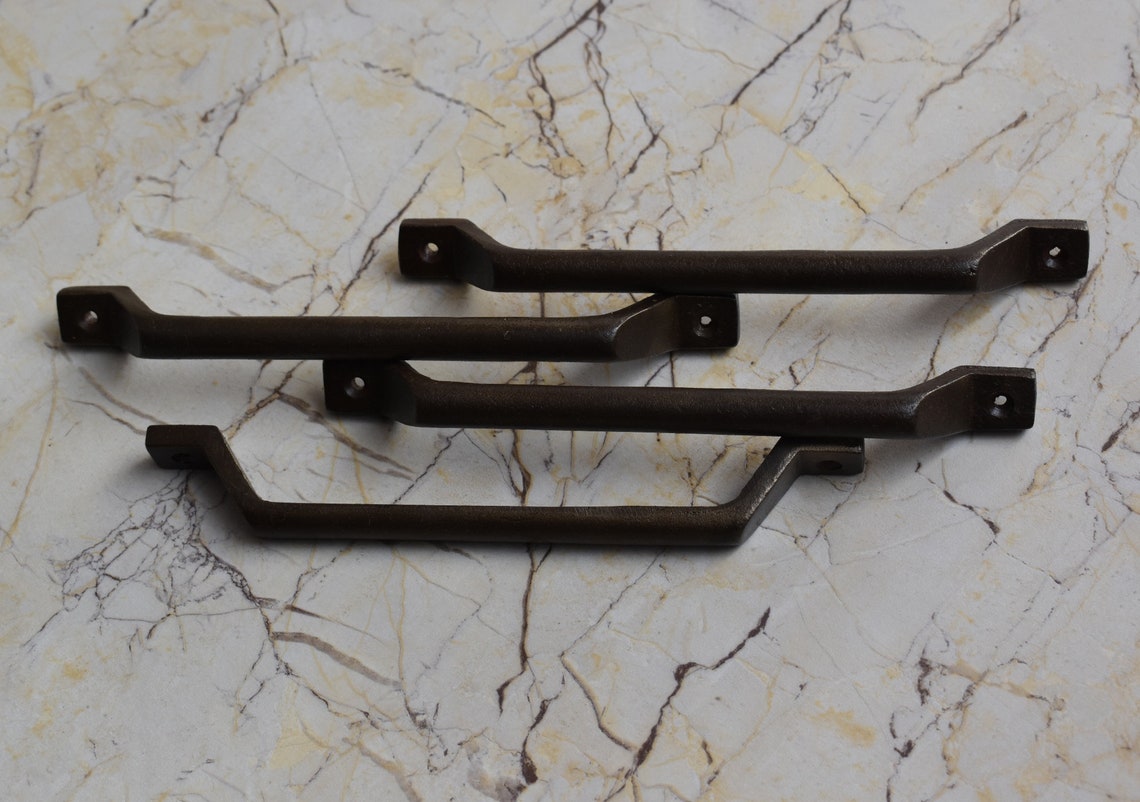 Rustic Vintage Cast Iron Barn Door Handle Cabinet Gate Handle | Etsy