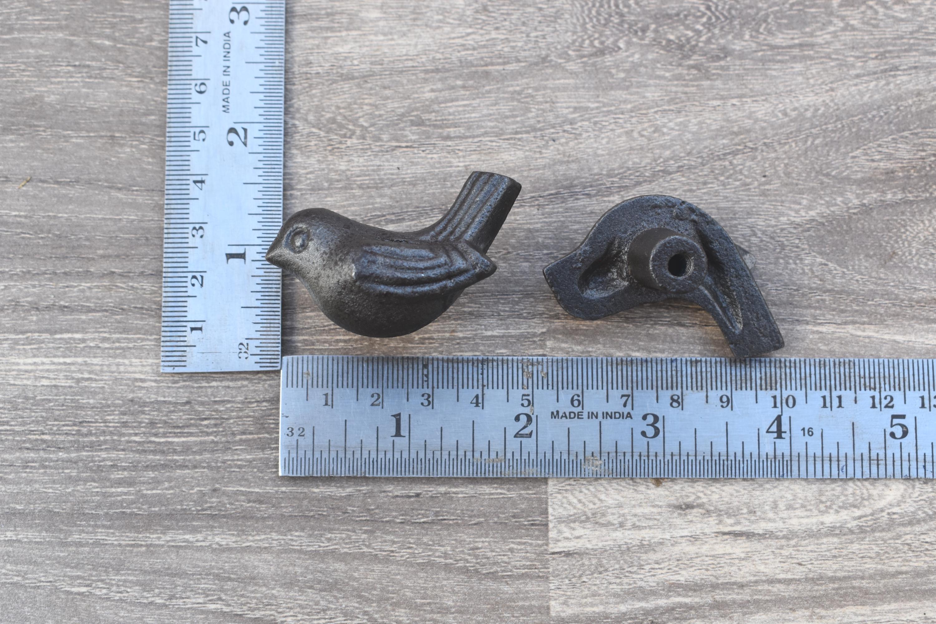 Cast Iron Bird Drawer Pulls, Vintage Style Cabinet Knobs - 10 Pc Lot - Etsy