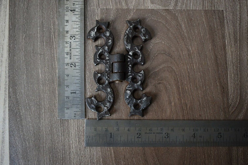 Vtg Cast Iron French Gothic Gate Door Tool Box Trunk Chest - Etsy