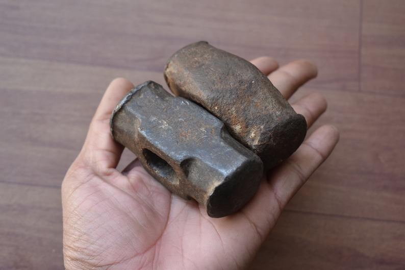 Vintage Old Hammer Heads Mechanic Iron Worker Blacksmith Tool - Etsy