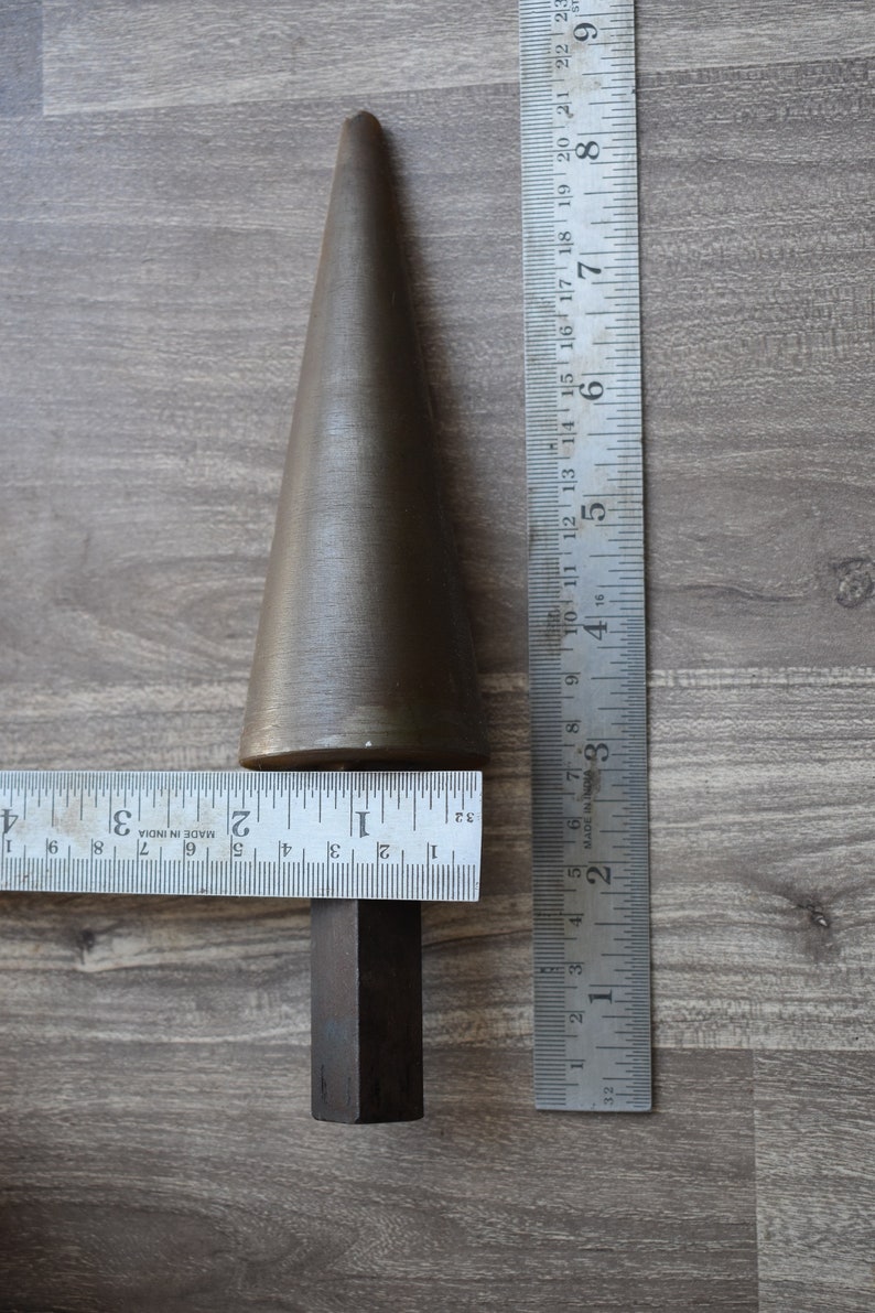 Vintage Gunsmith Blacksmith Tinsmith Hardy Cone Handmade Iron Anvil 36. ...
