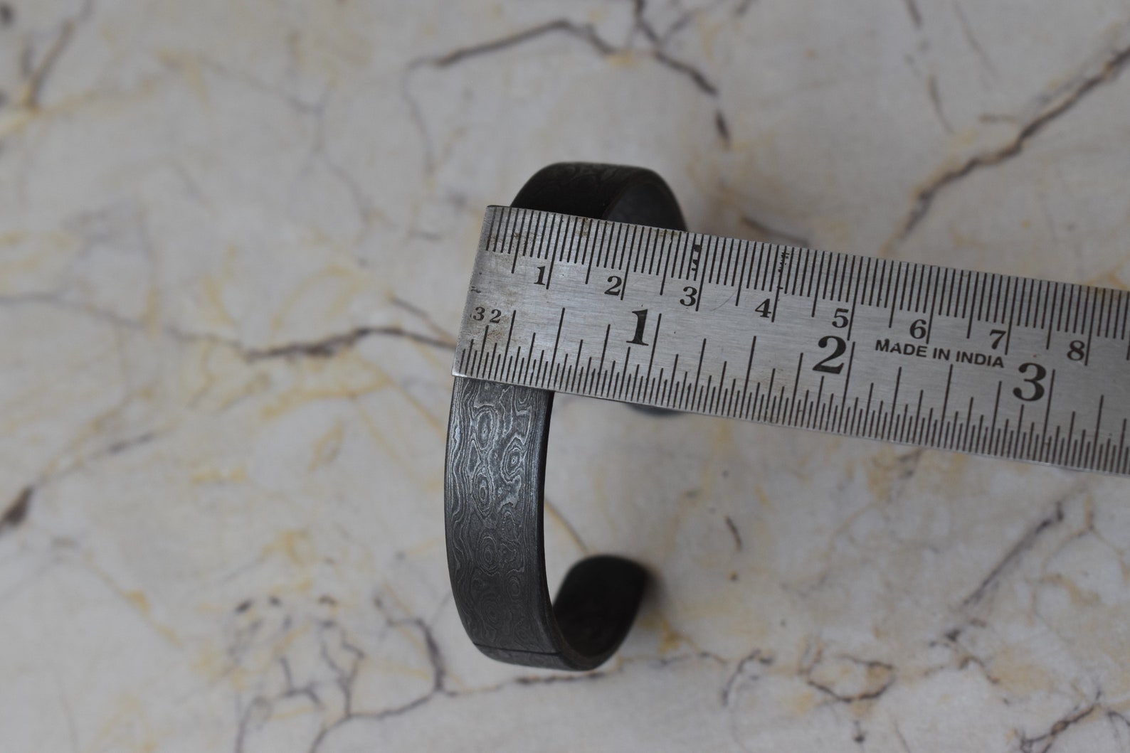 Rare Damascus Bracelet Hand Forged Damasteel Bracelets Men - Etsy