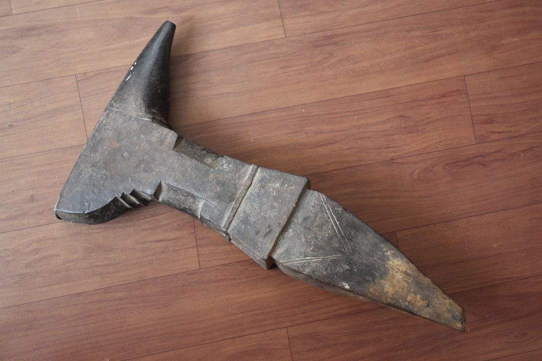 Vintage 20 Kg Iron Anvil Hand Forged Blacksmith Silversmith Tinsmith T ...