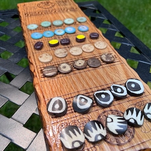 Bul | Puluc | Boolik | Mayan Mesoamerican Running Fight Board Game - Etsy