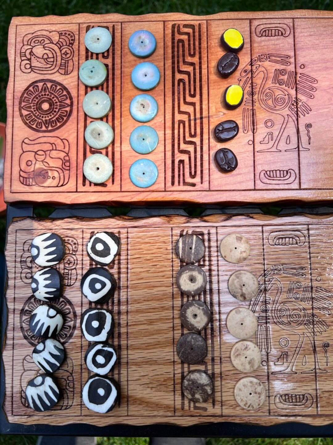 Bul | Puluc | Boolik | Mayan Mesoamerican Running Fight Board Game - Etsy