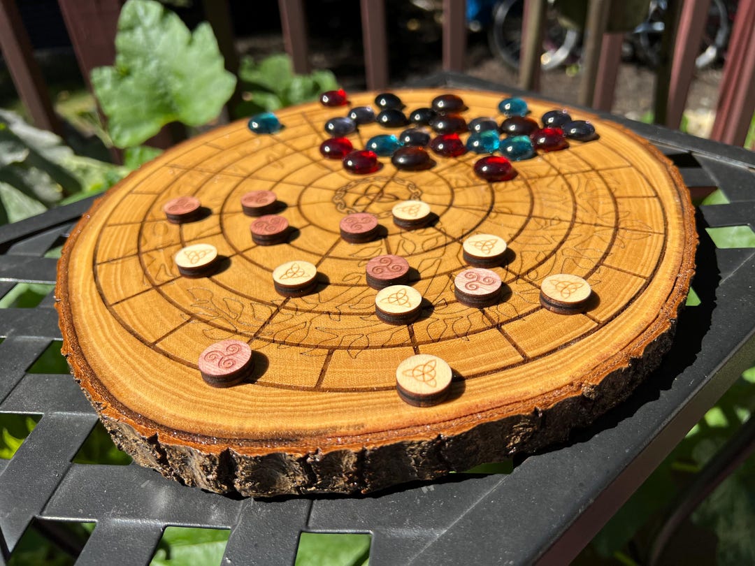 Fidchell | Ancient Celtic Irish Board Game - Etsy