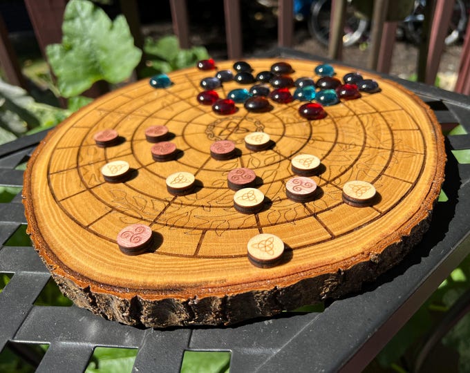 Fidchell | Ancient Celtic Irish Board Game - Etsy
