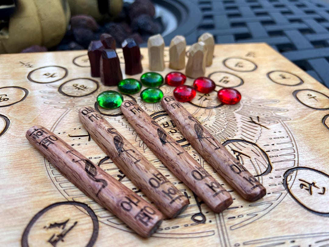 Yute | Yut Nori | Yunnori | Korean Board Game - Etsy