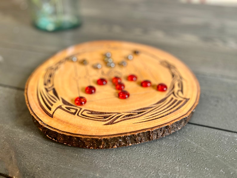 Nine Men's Morris Ancient Roman Board Game Mills - Etsy