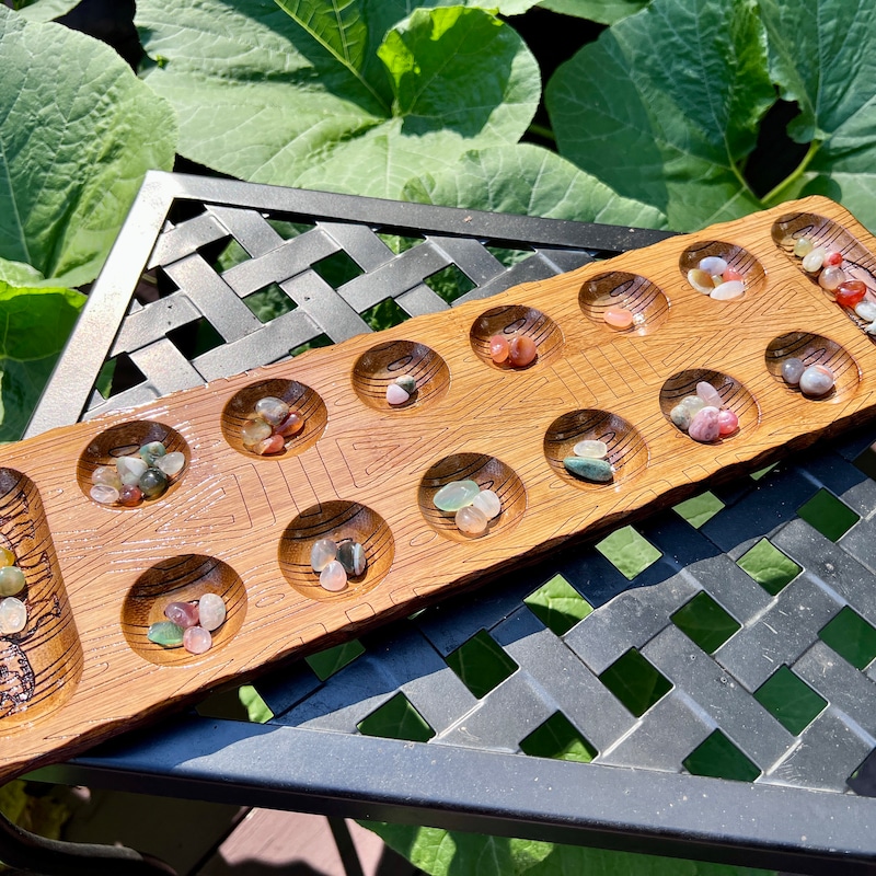 Mancala Board - Etsy