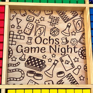 Shut the Box Board Game - Personalized Playing Zone - Etsy