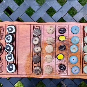 Bul | Puluc | Boolik | Mayan Mesoamerican Running Fight Board Game - Etsy