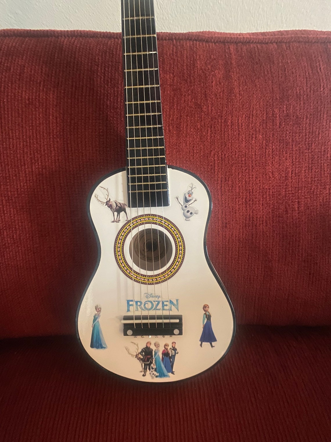 Frozen Kids Acoustic Guitar - Etsy