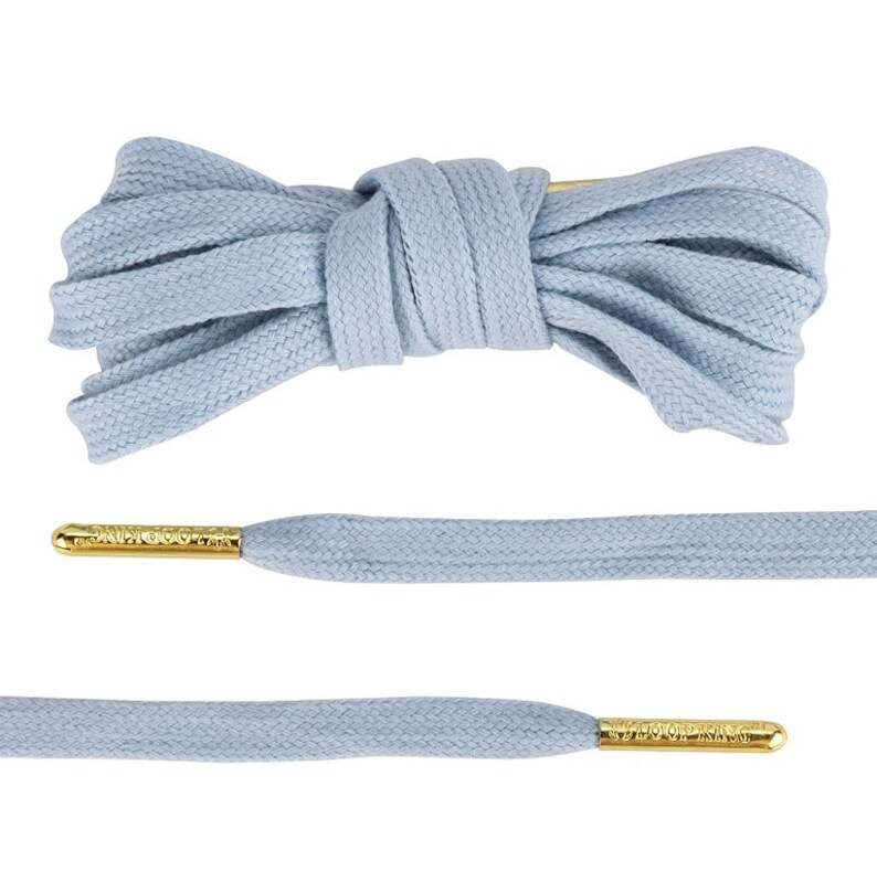 Exquisite Light Blue Laces for a Visual Footwear Bonanza - Etsy
