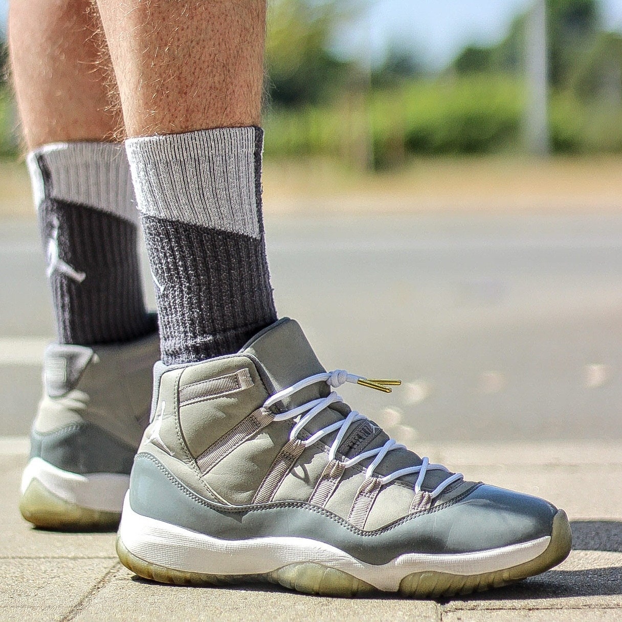 Luxury Rope White Shoelaces With Gold Metal Tips by Loop King - Etsy