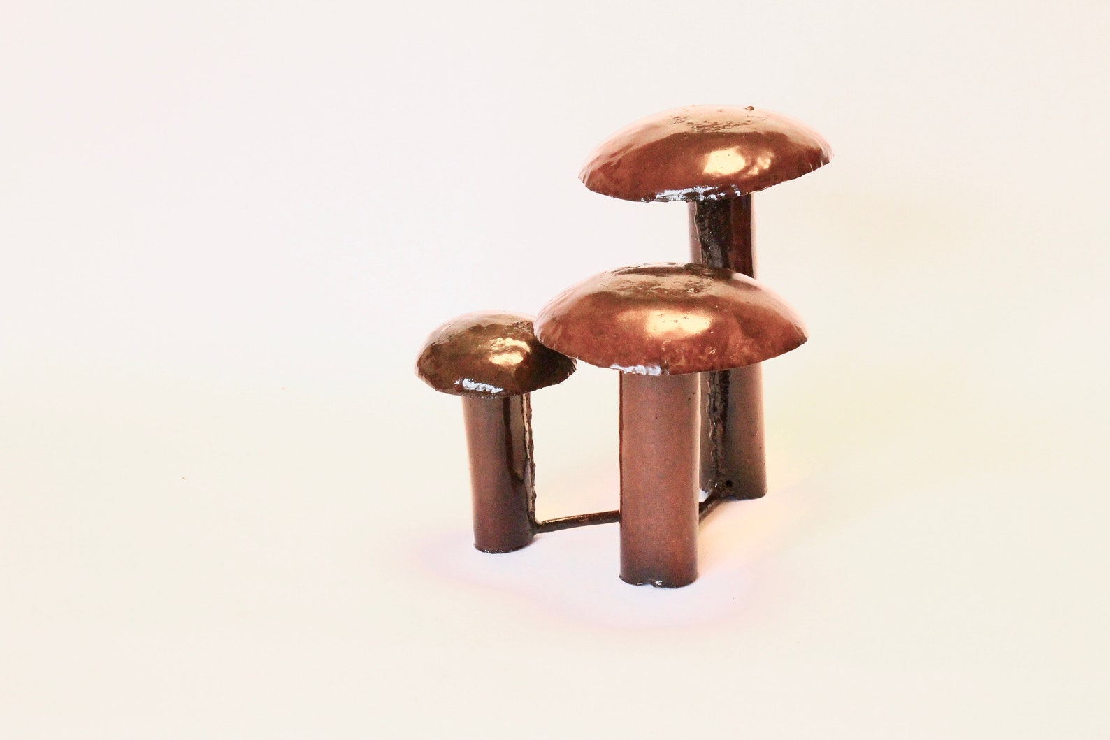 Recycled Metal Mushroom Garden Sculpture: Fair Trade African Art - Etsy