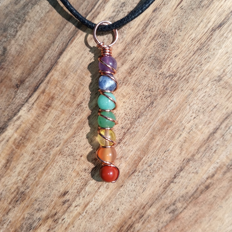 Chakra Pendant - Etsy