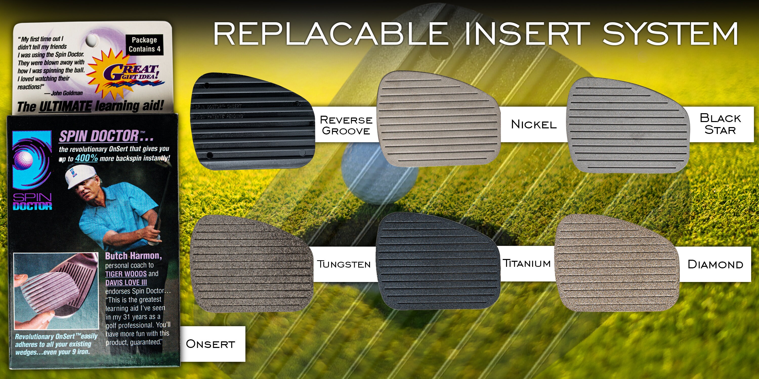 Spin Doctor RI Wedge Clear Onserts Inserts pack of 4 - Etsy