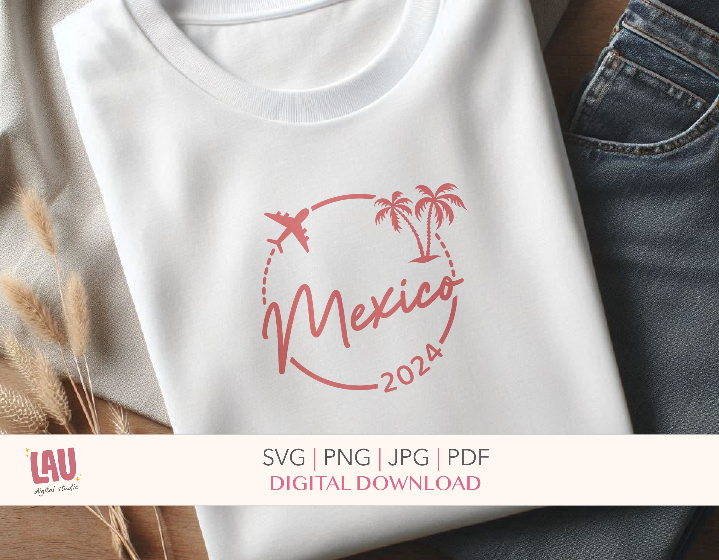 Mexico 2024 SVG PNG JPG Digital Download Mexico Svg Cut File Mexico ...