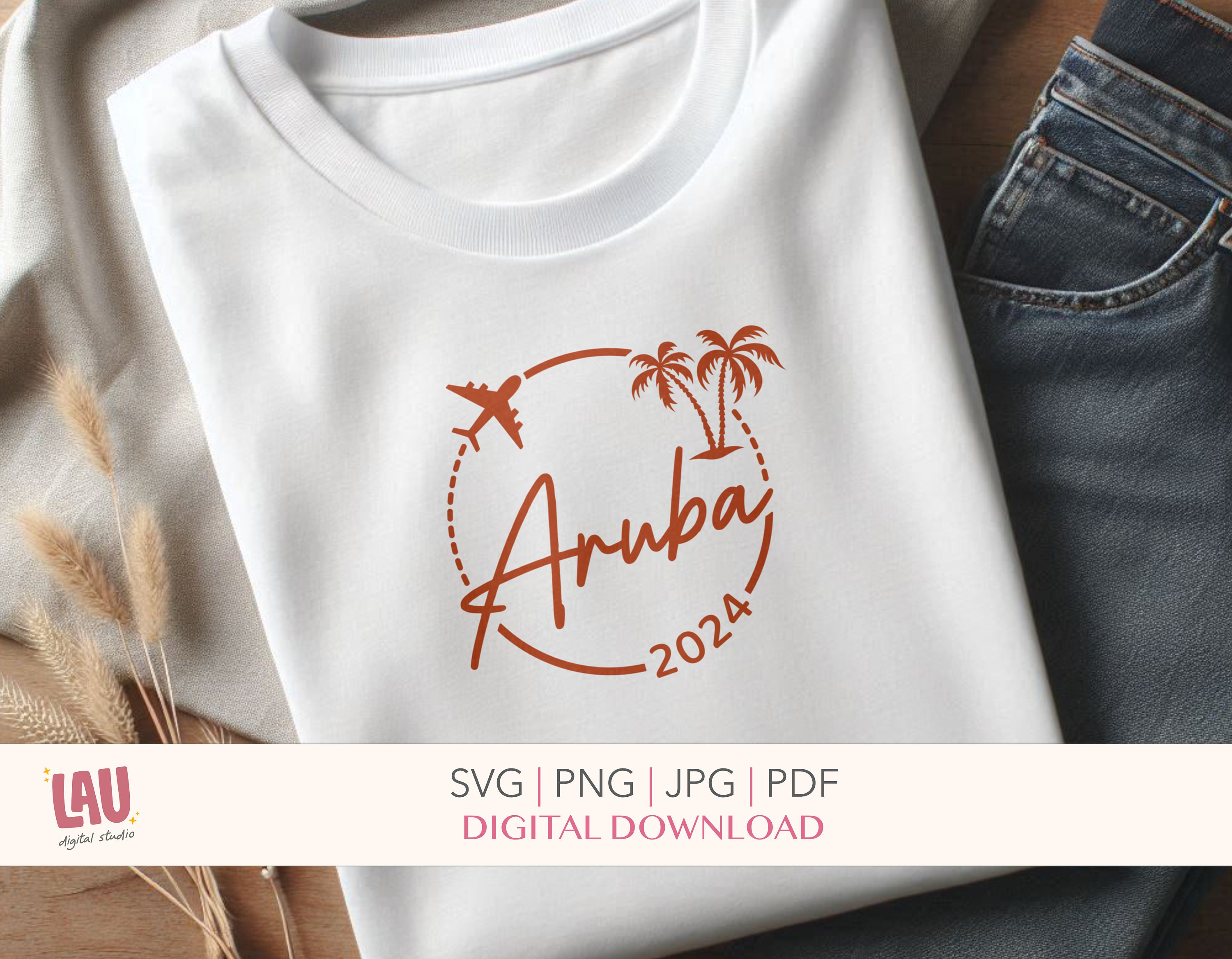 Aruba 2024 SVG PNG JPG Digital Download Aruba Svg Cut File Aruba ...