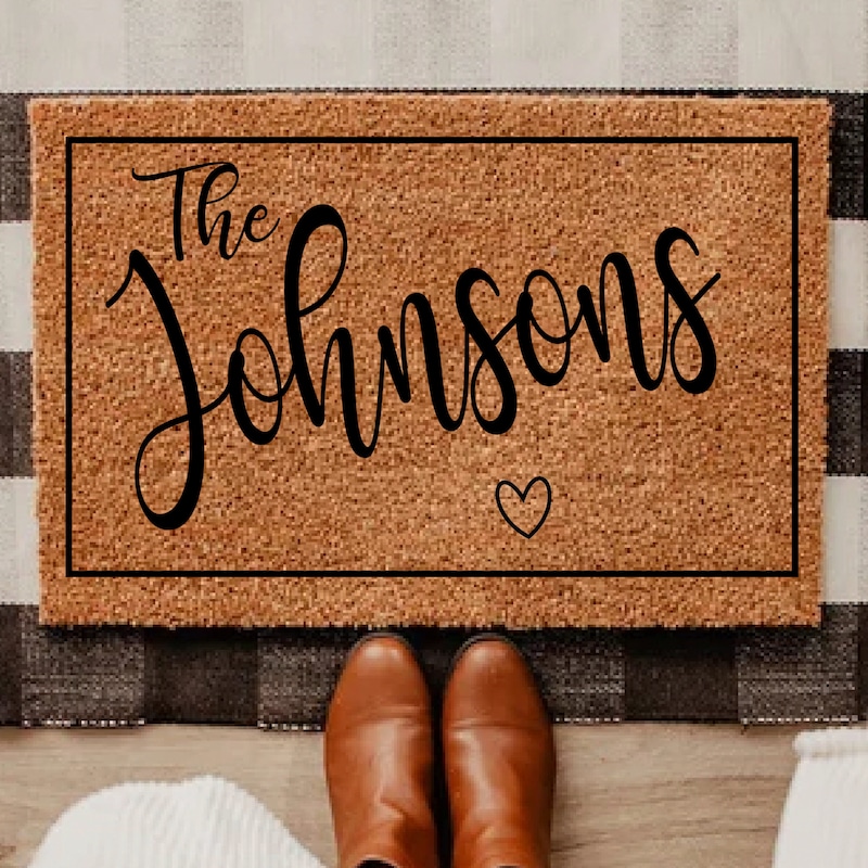 Personalized Doormat - Etsy
