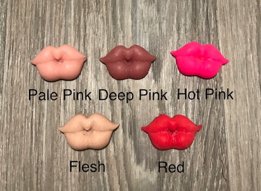 Lifelike Life Size 2.25 Human Closed Lips Mouth Prosthetic Made of ...