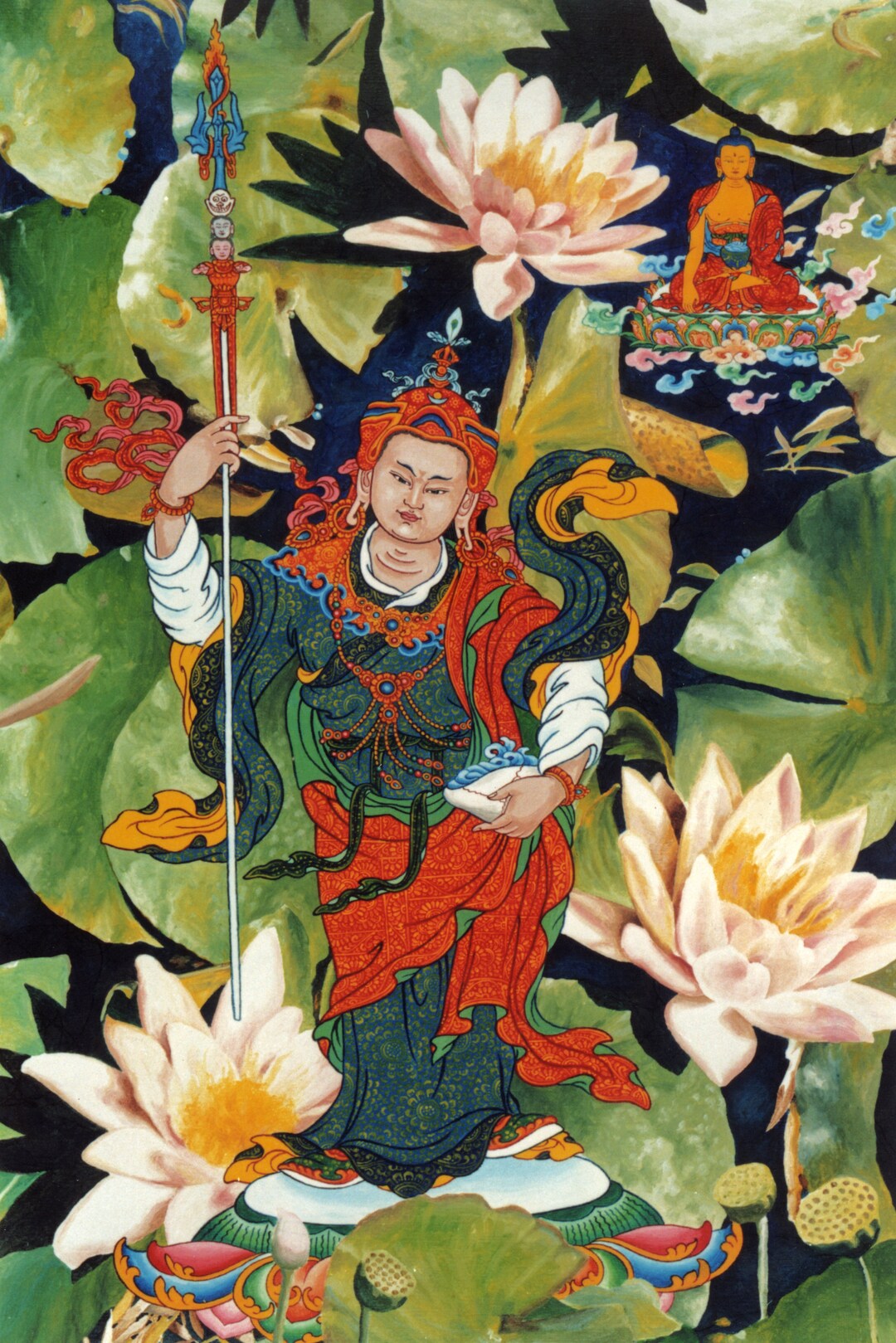 Lotus Born by Karma Phuntsok, Padmasambhava, Guru Rinpoche, Karma Art ...