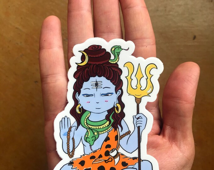 Shiva Sticker - Etsy