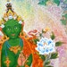 Green Tara by Karma Phuntsok, Thangka Art, Contemporary, Buddhist Art ...
