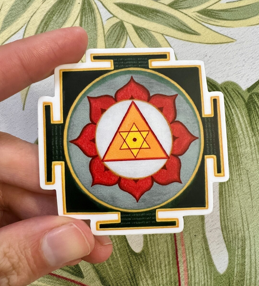 Ganesh Yantra Sticker - Etsy