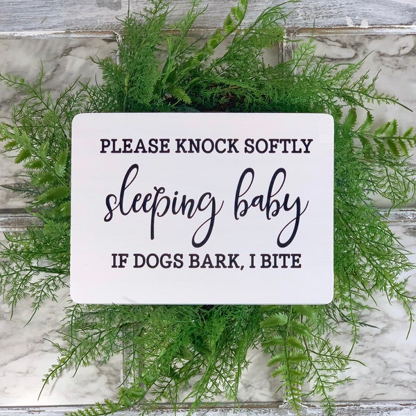 Please Knock Softly - Etsy