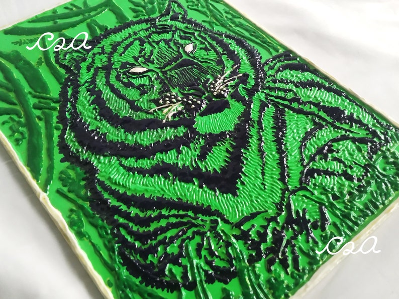 Buy Tiger 3D Wall Art, Big Cat Wall Decor, 3D Animal Wall Decor, Wild ...