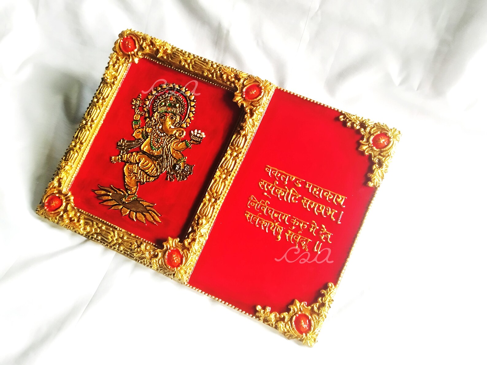 Buy Lord Ganesh Frame, Ganesha Wall Hanging, Indian God Art, Ganesha ...
