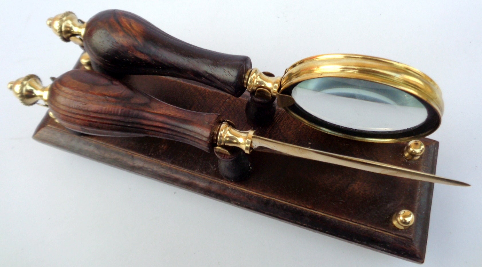 Marine Nautical Store Decorative Brass Magnifying Glass & | Etsy