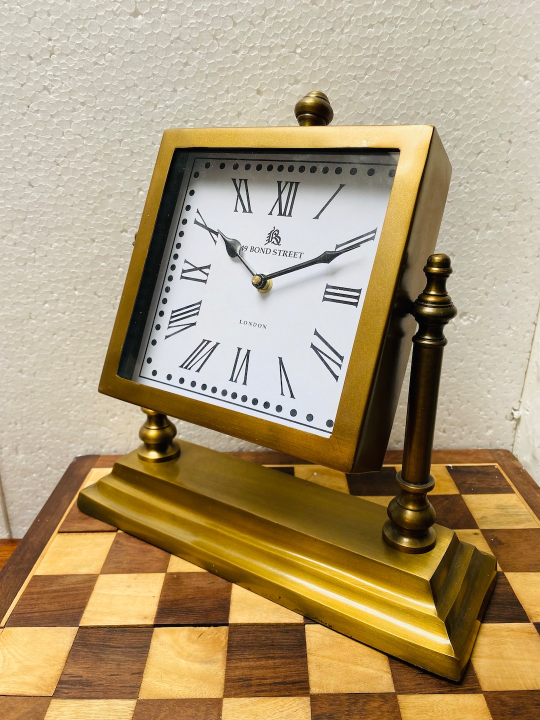 Nautical Retro Brass Table Clock Antique Timepiece Nautical - Etsy