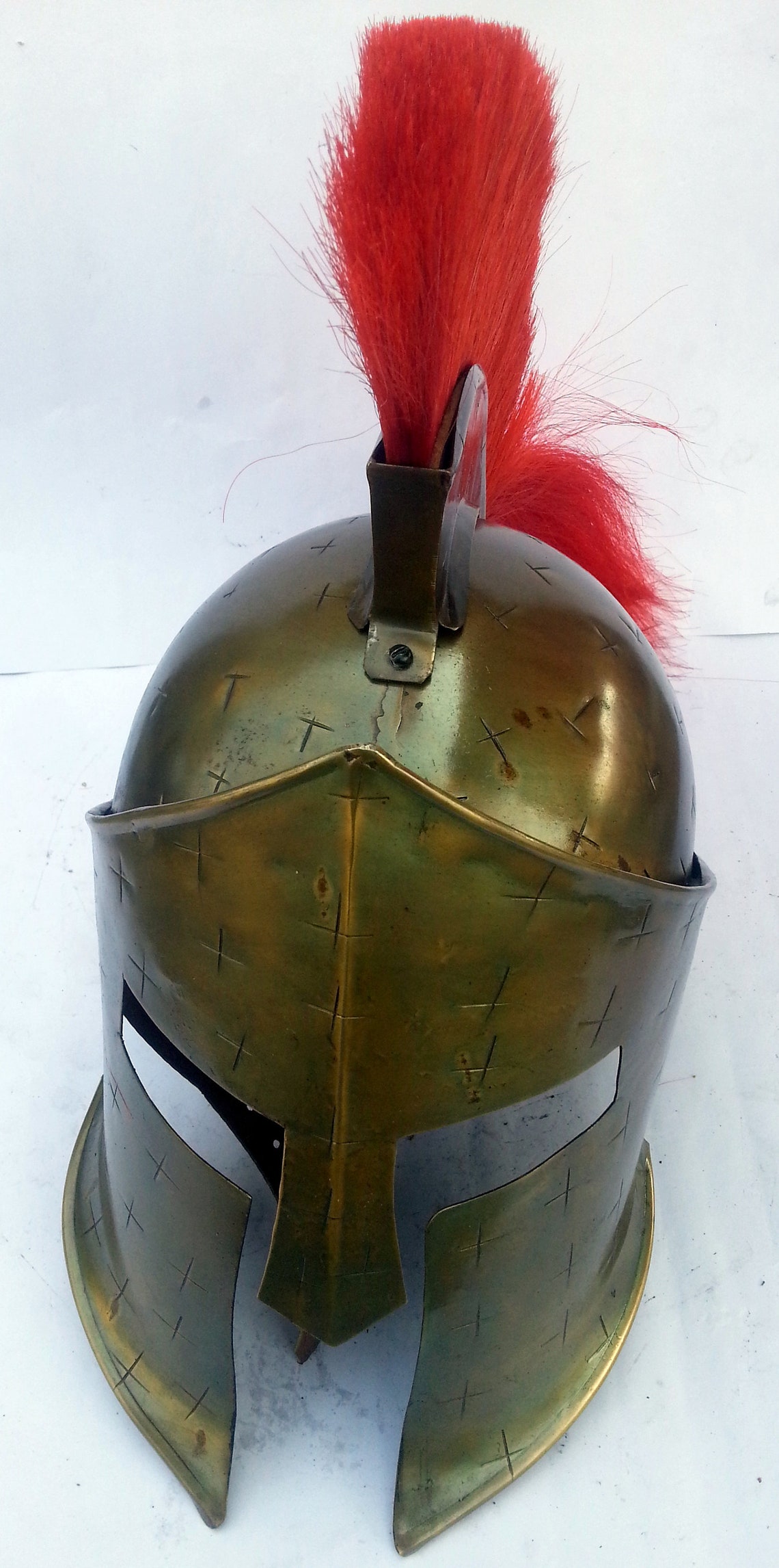 Elmo greco Antico Elmo corinzio Elmo spartano Romano Antico | Etsy