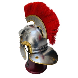 Roman Officer Centurion Helmet Roman Legion Römischer Helm Legionary ...
