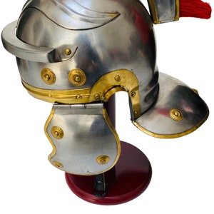 Roman Officer Centurion Helmet Roman Legion Römischer Helm Legionary ...