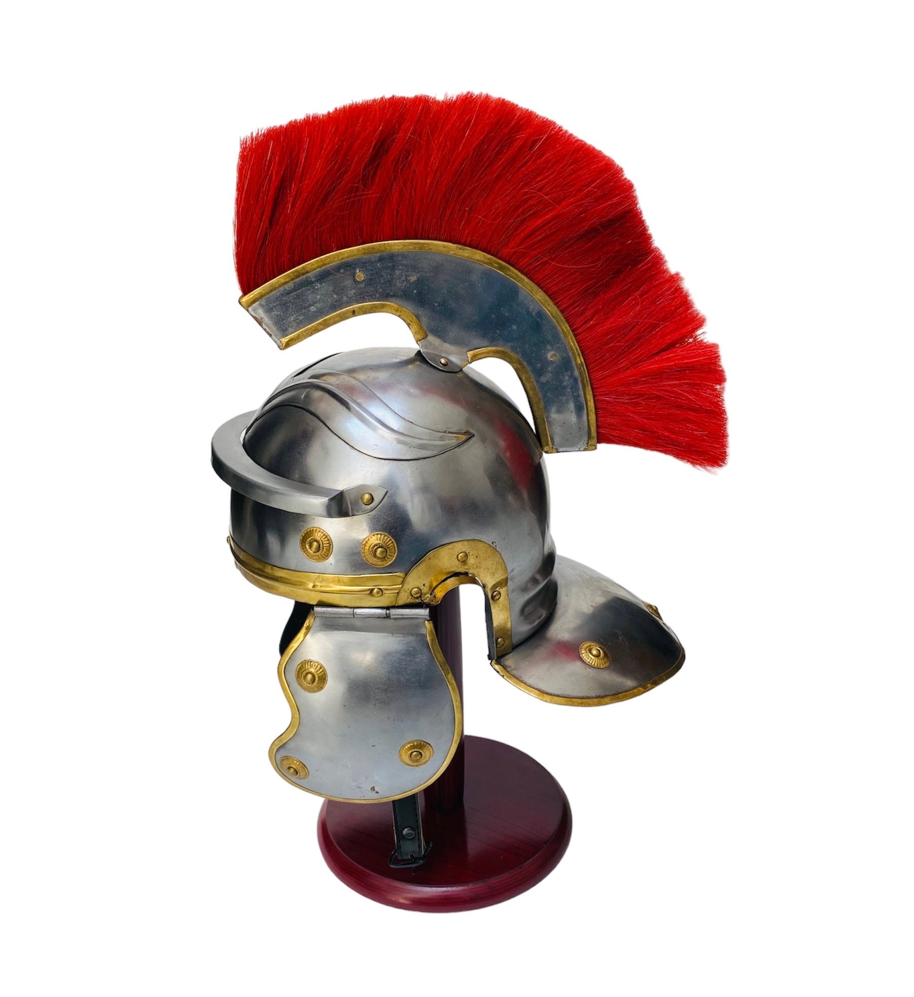 Roman Officer Centurion Helmet Roman Legion Römischer Helm Legionary ...