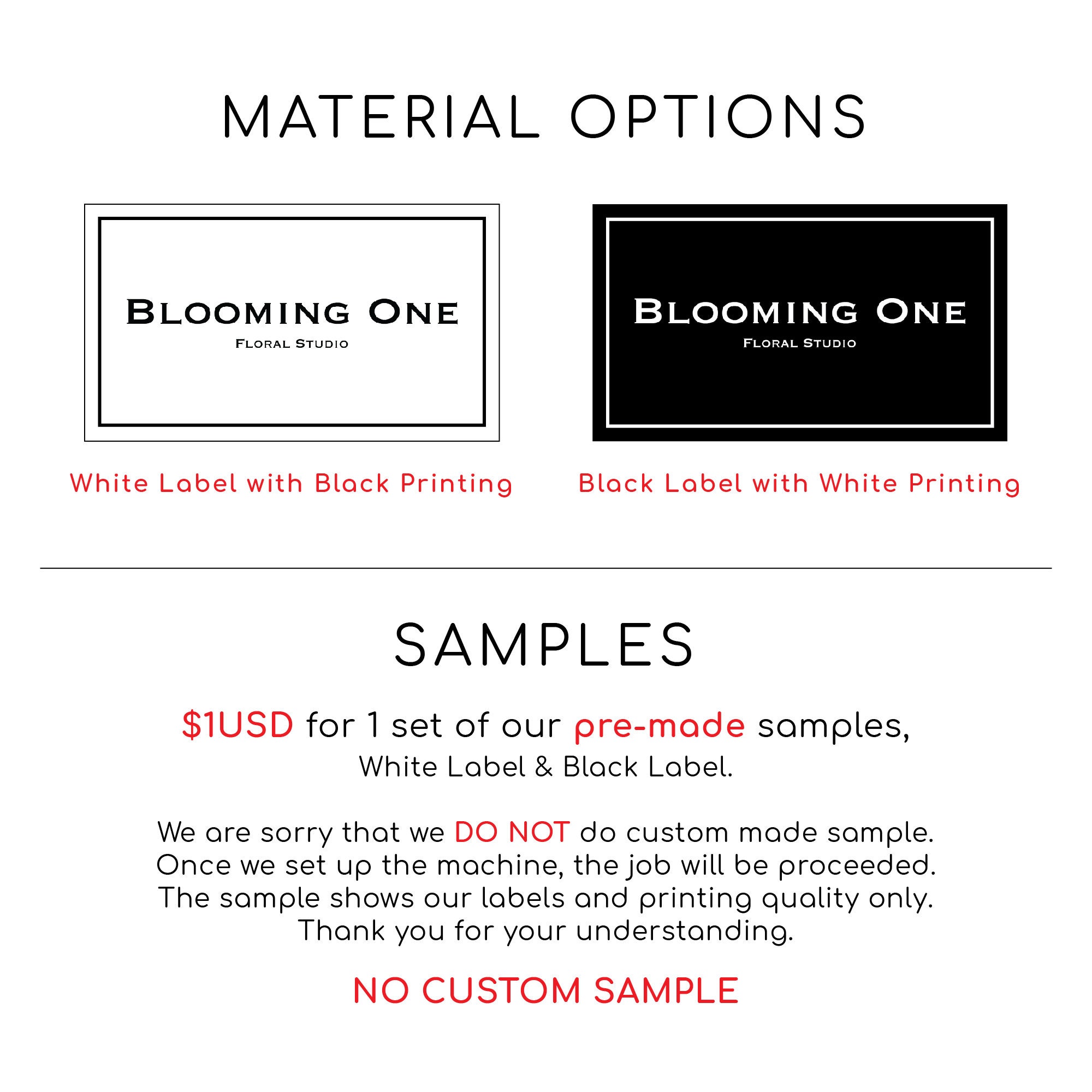 Custom Made Stickers/labels, Black and White Seal Stickers, Business ...