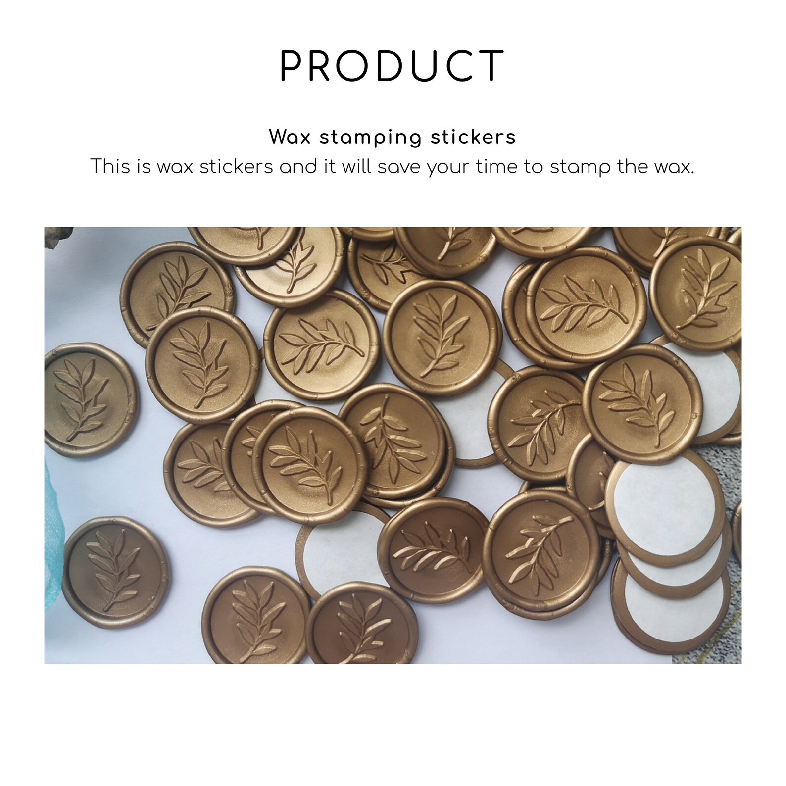 Wax Seal Stickers - Custom Wax Seal - Personalized Wax Stamp - Wax ...