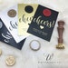 Wax Seal Stickers - Custom Wax Seal - Personalized Wax Stamp - Wax ...