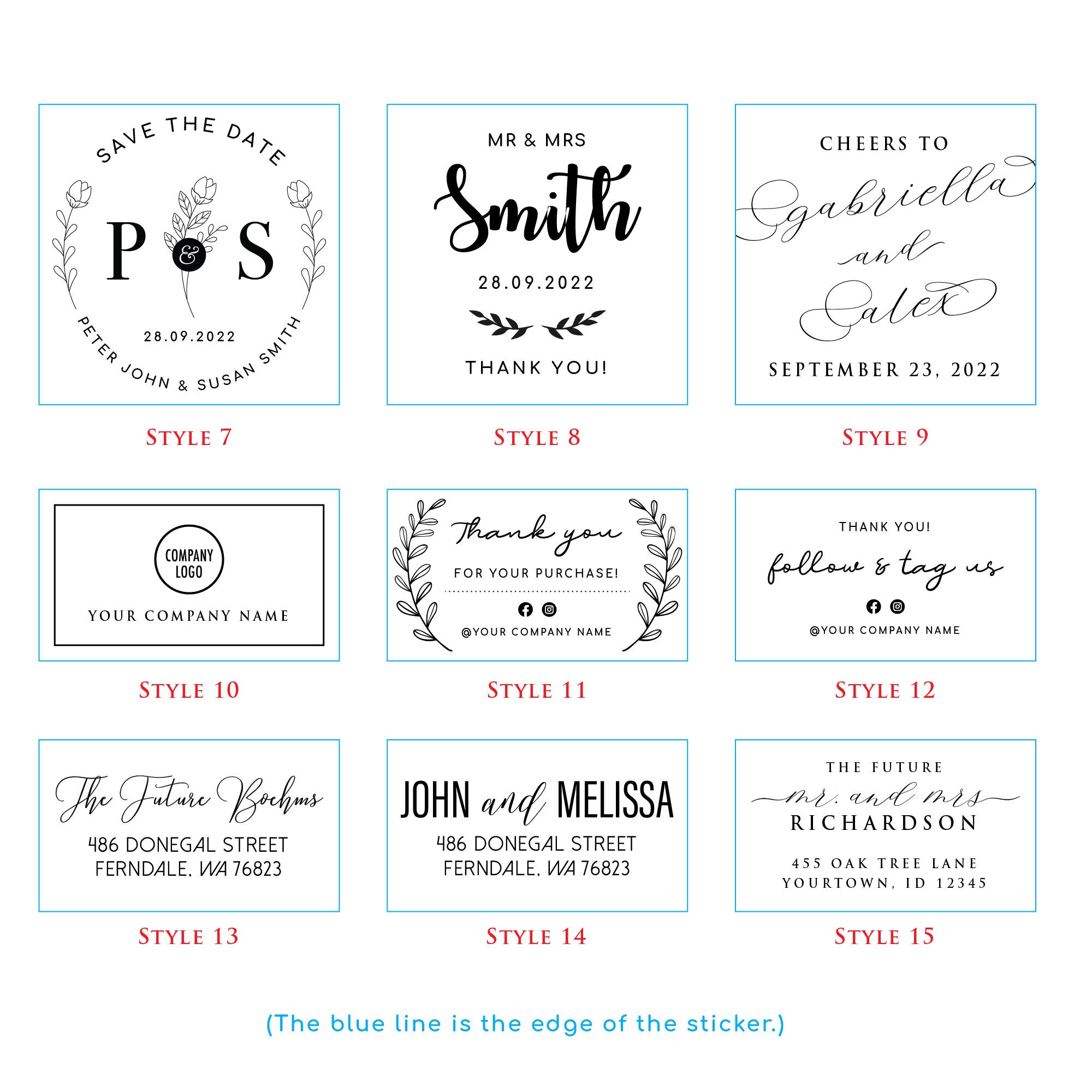 Custom Made Stickers/labels, Black and White Seal Stickers, Business ...